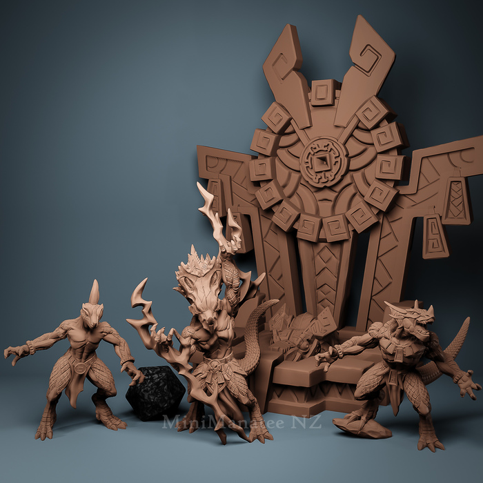 Artisan Guild: Goldmaw Lizards: Summoning Cipactli (Bundle) :: Mini ...