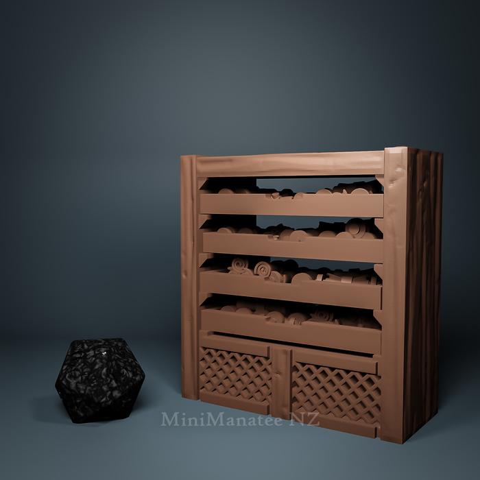 3D Rogue - Citadel - Scroll Rack (Removable Racks!) :: Mini Manatee New ...