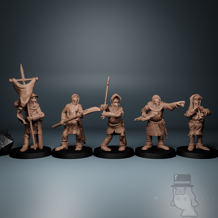 Stormforge Mini's: Zombies: Champions (6 models) :: Mini Manatee New ...