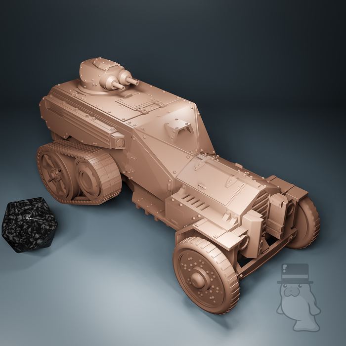 American Armored Car 'Scott' - E.C.S.O - Filamentio :: Mini Manatee New ...