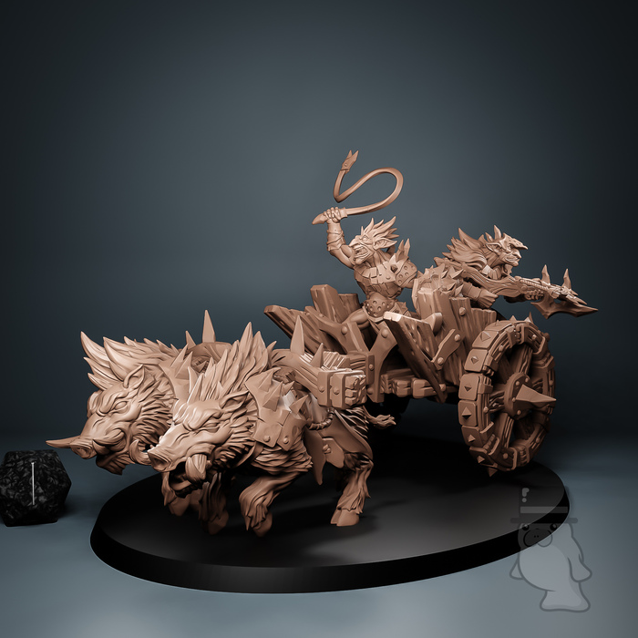 Blackrazor Chariot - Blackrazor Hobgoblins - Artisan Guild :: Mini ...