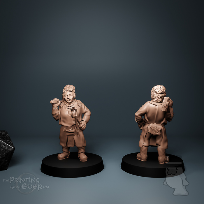 Dwarf Engineer - DnD is a Woman - *Special Release TPGEO* :: Mini ...