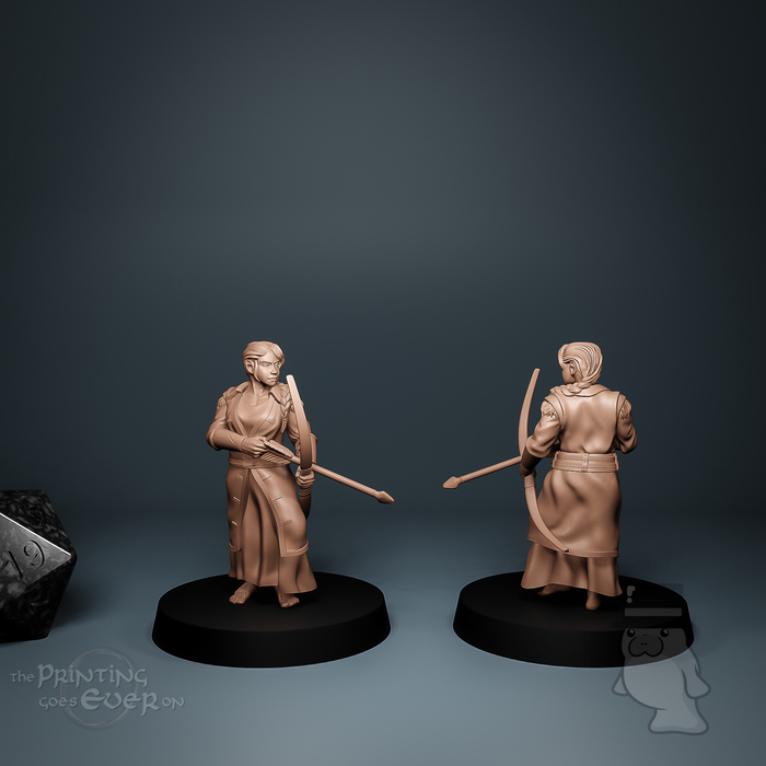 Halfling Militia Archer - DnD is a Woman - *Special Release TPGEO ...