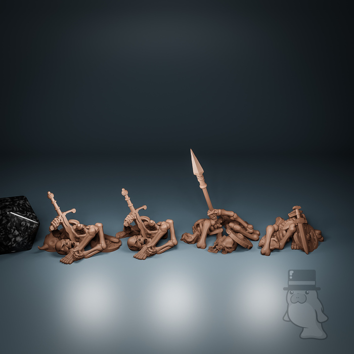Bone Piles - Skeletons - Stormforge Miniatures :: Mini Manatee New Zealand