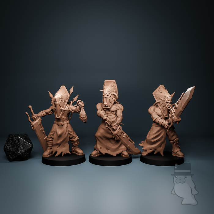 Pyramid Head Cultists: Burning Galaxy: Tainted Windmill :: Mini Manatee ...