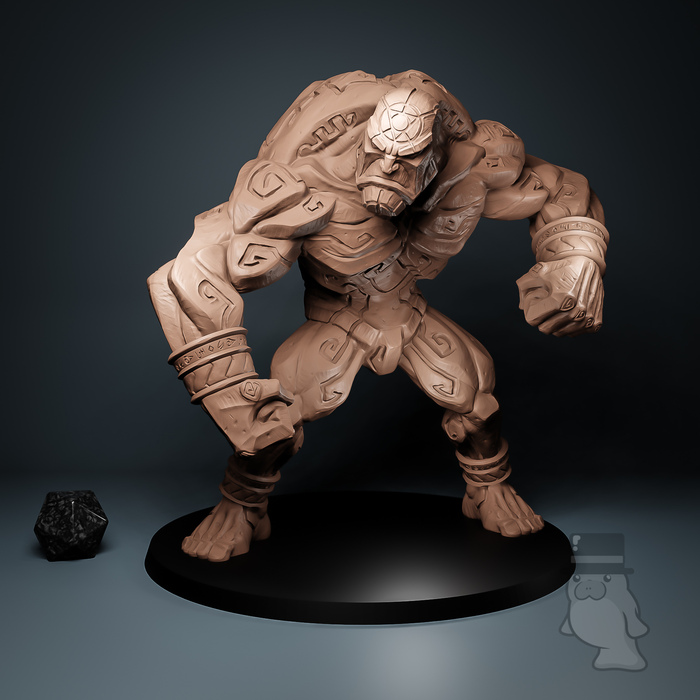 Giant Clay Golem (Standing) - Arcanist Guild - Artisan Guild :: Mini ...