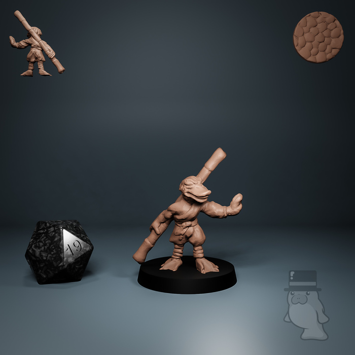 Quackie Chan - Quack Keep - Star Hat Miniatures :: Mini Manatee New Zealand