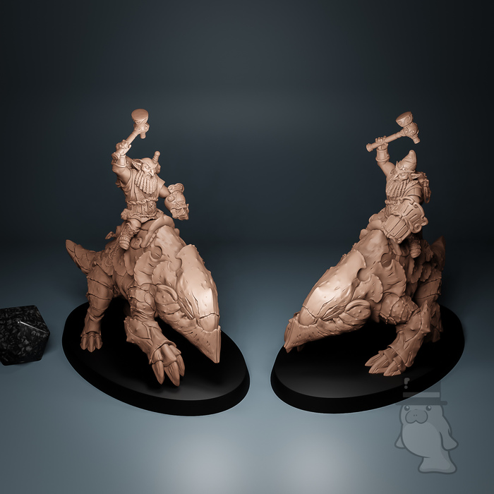Depth Digger Rider 1 - Golemmar Gnomes - Artisan Guild :: Mini Manatee ...