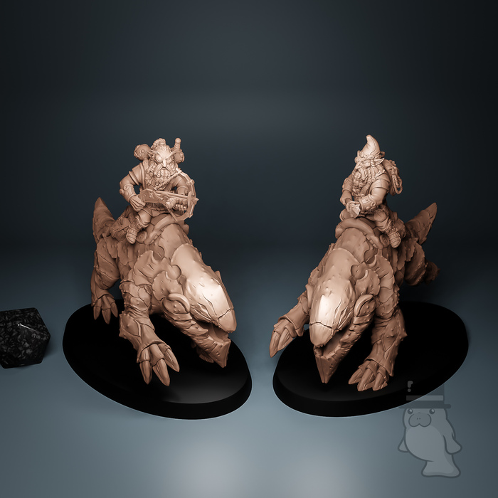 Depth Digger Rider 2 - Golemmar Gnomes - Artisan Guild :: Mini Manatee ...