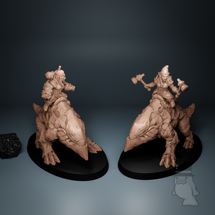 Depth Digger Rider 4 - Golemmar Gnomes - Artisan Guild :: Mini Manatee ...