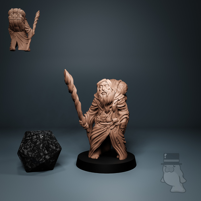 Human Old Traveler - Everyday Folk - EC3D Design :: Mini Manatee New ...