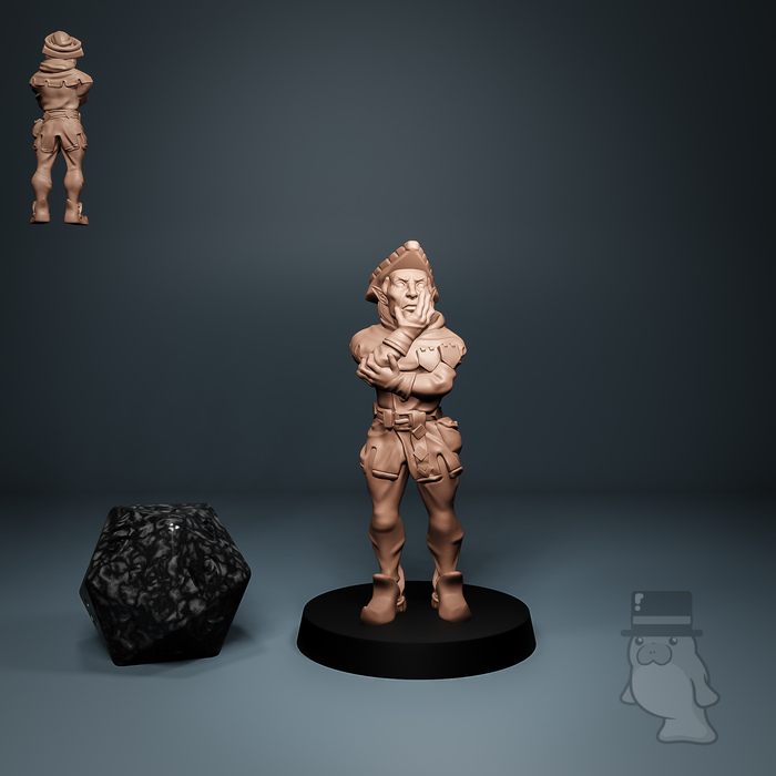 Elf Merchant - Everyday Folk - EC3D Design :: Mini Manatee New Zealand