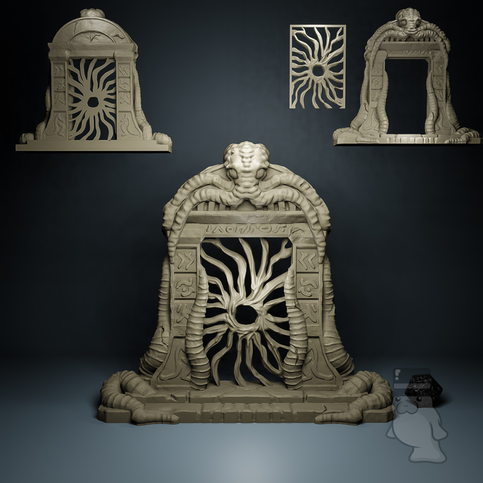 Eldritch Portal - A Den of Alien Evil - EC3D Design :: Mini Manatee New ...
