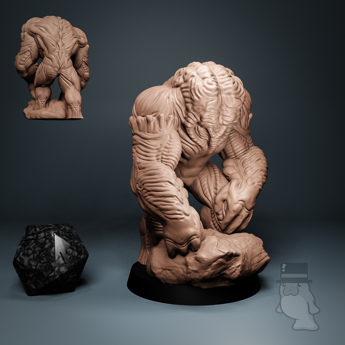 Brain Golem - A Den of Alien Evil - EC3D Design :: Mini Manatee New Zealand