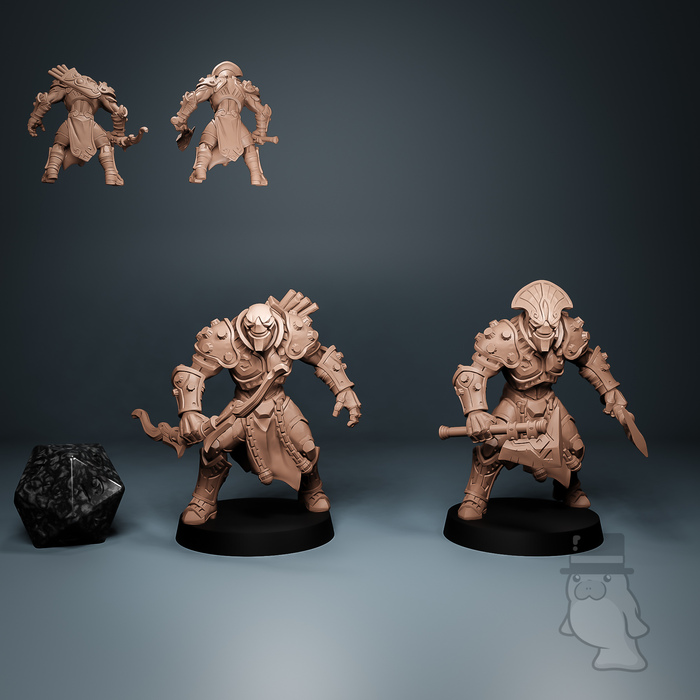 Golem Troop C - Golem Simulacra - Artisan Guild :: Mini Manatee New Zealand