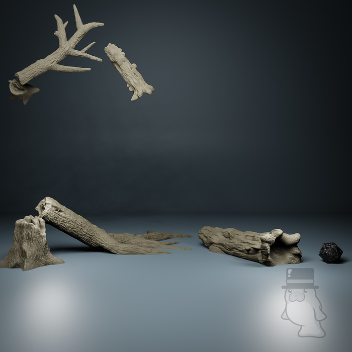 Fallen Trees - Secret of the Crimson Troupe - EC3D Design :: Mini ...