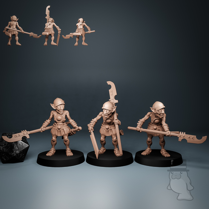 Goblin Spearmen - Goblin Warband - Stormforge Miniatures :: Mini ...