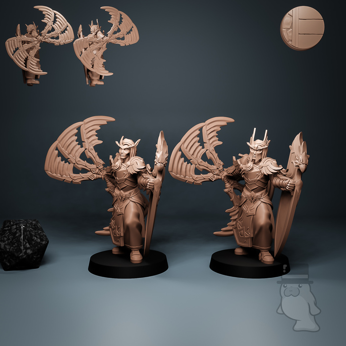 Elven Guard C - Suns Fury Camp - Imagine Minis :: Mini Manatee New Zealand