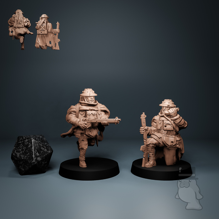 British Empire Radiomen - Gloom Trench - Fickle Dice Games :: Mini ...