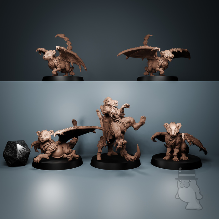 Manticore Cub Bundle - My Sweet Manticore - Ketaminies :: Mini Manatee ...