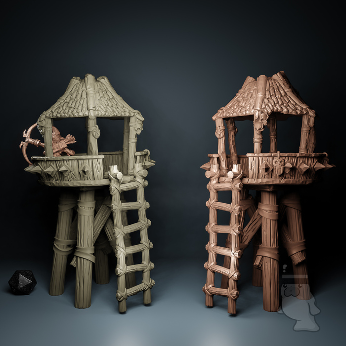 Goblin Watchtower (Plastic or Resin) - Faldorn Goblins - Artisan Guild ...