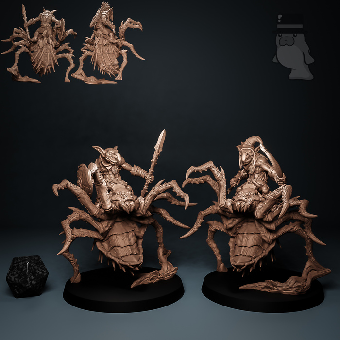Spider Rider D - Faldorn Goblins - Artisan Guild :: Mini Manatee New ...