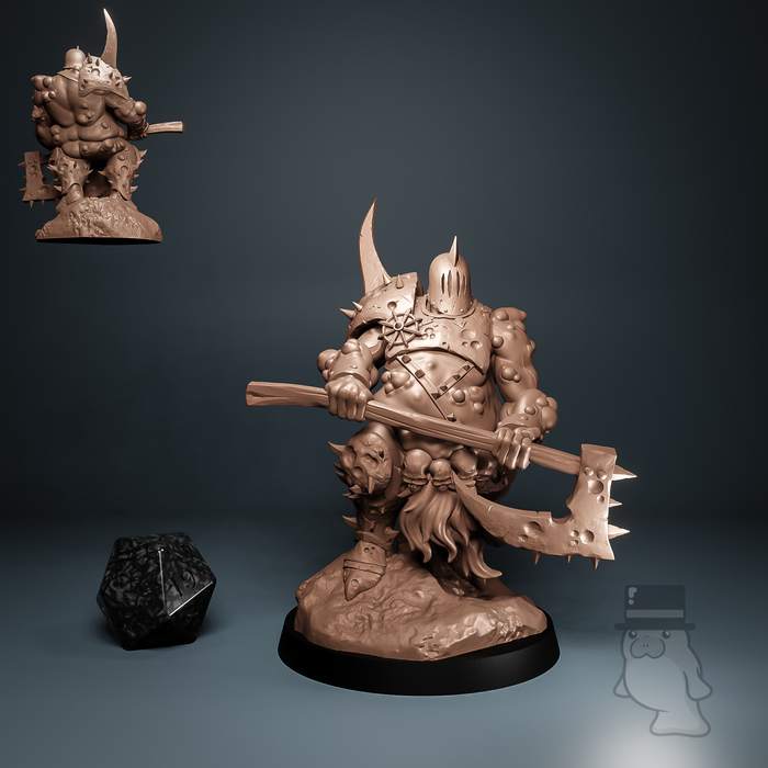 Lord of Decay (32mm Scale) - Blood and Skulls - Nocturna Models :: Mini ...