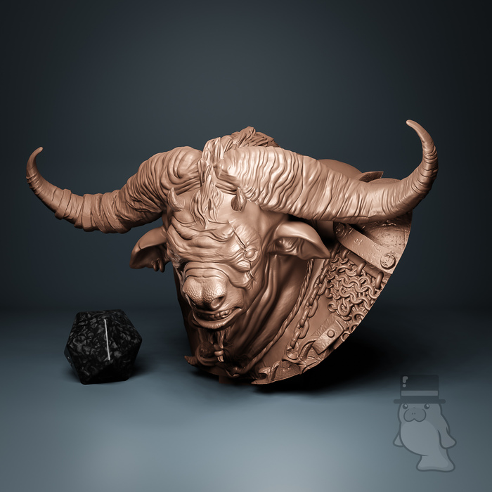 Shieldbreaker Bust - Blood and Skulls - Nocturna Models :: Mini Manatee ...