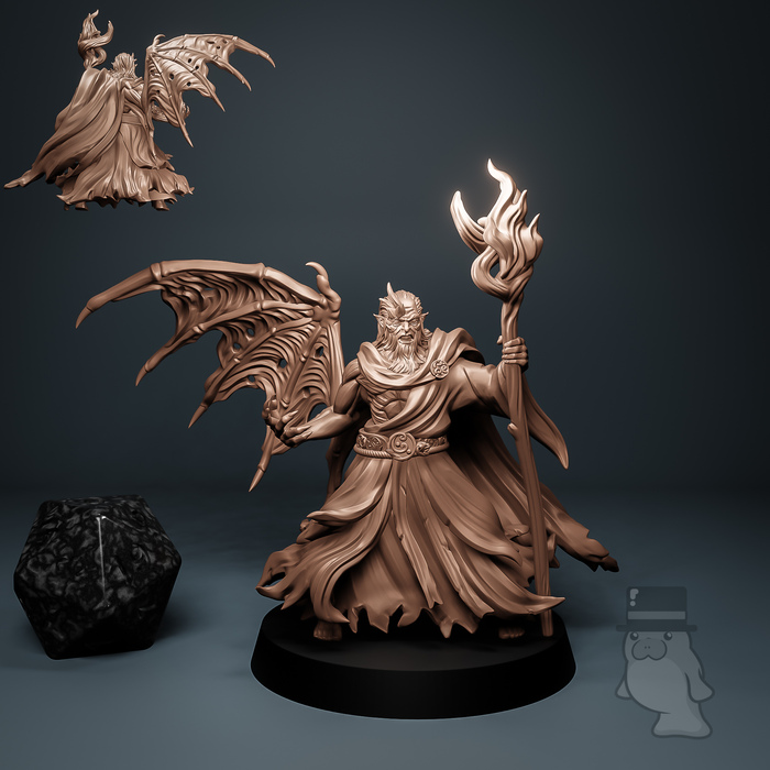 Fire Dragon Priest - Dark Ascendancy - Saga Minis :: Mini Manatee New ...