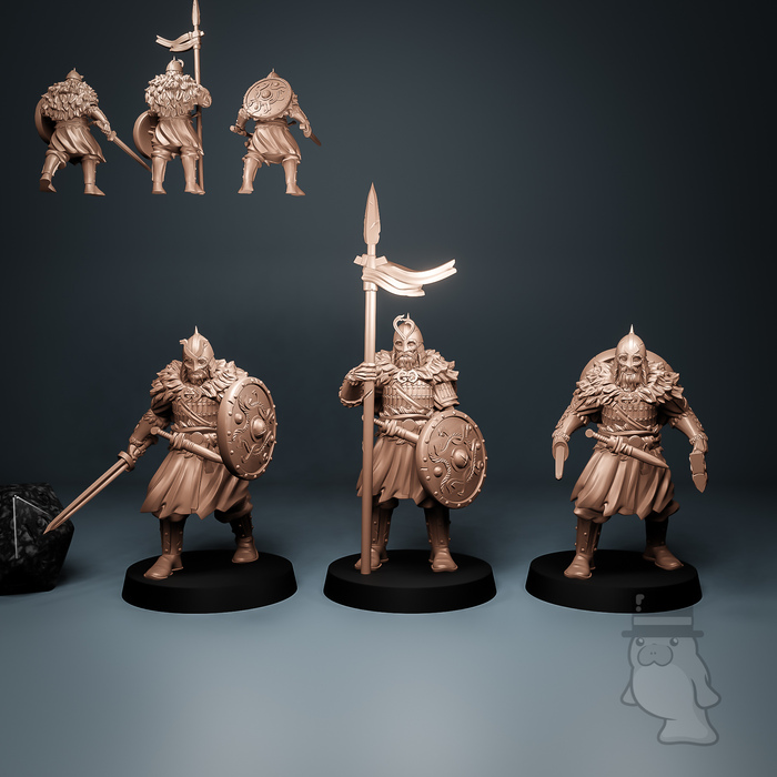 Serpent Clan Defenders - Dark Ascendancy - Saga Minis :: Mini Manatee ...