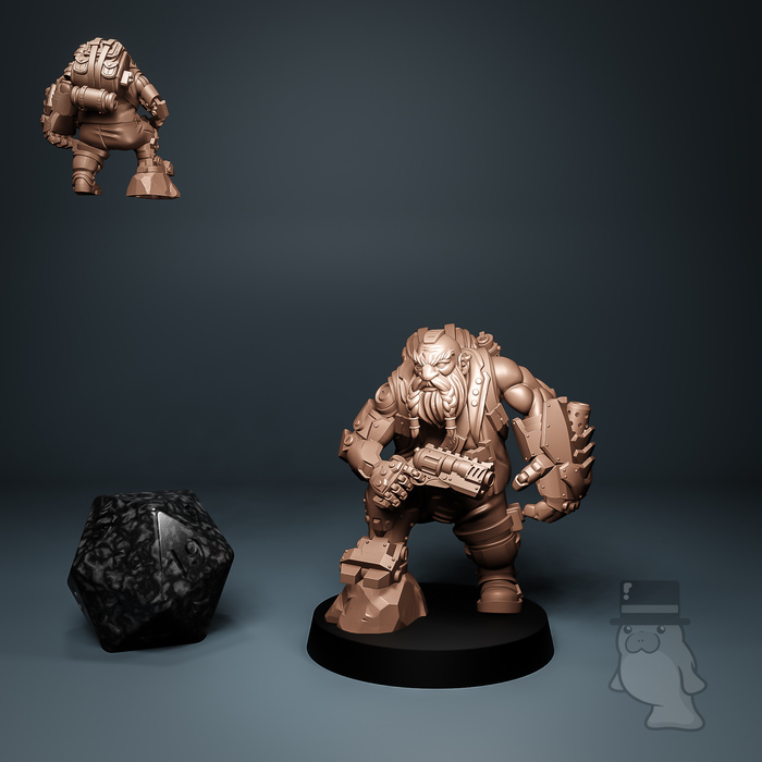 Commando Cliff - TMBDOTG Vanguard - DropMiniz :: Mini Manatee New Zealand