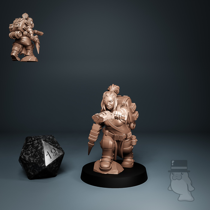 Commando Inga - TMBDOTG Vanguard - DropMiniz :: Mini Manatee New Zealand