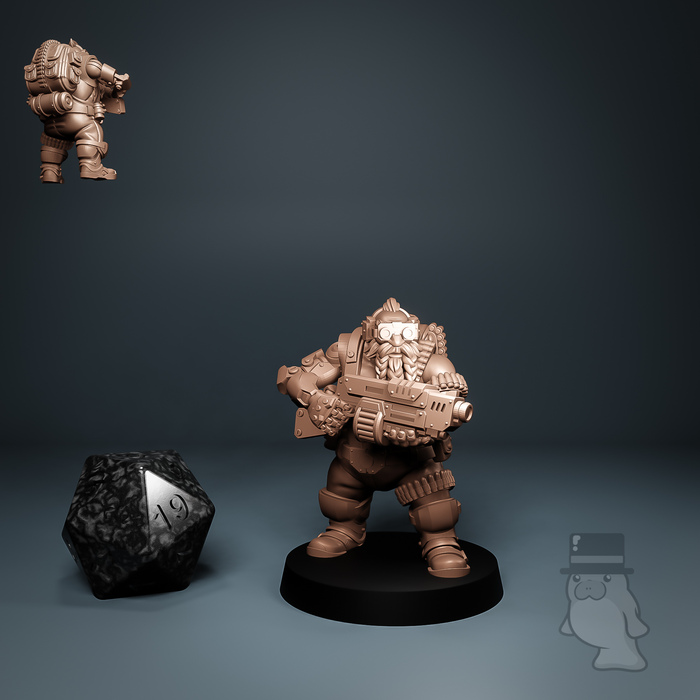 Specialist Machine Gunner - TMBDOTG Vanguard - DropMiniz :: Mini ...