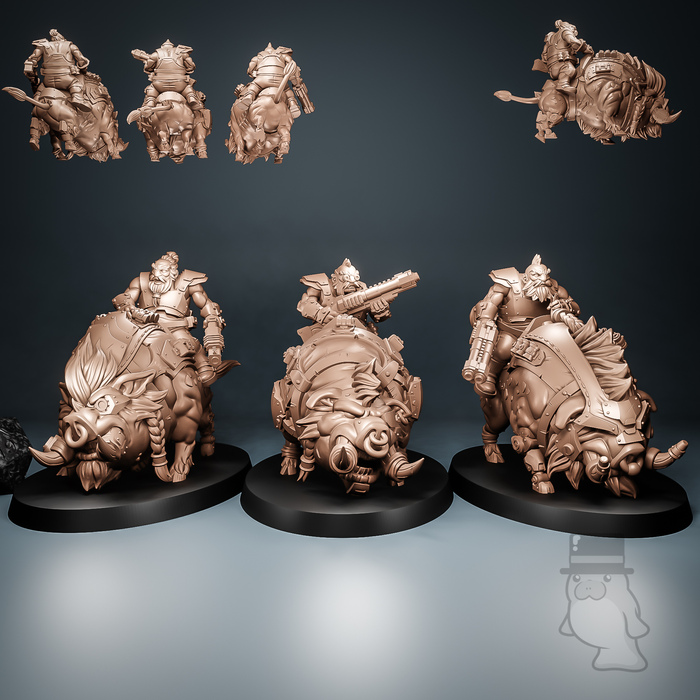 Boar Riders - TMBDOTG Vanguard - DropMiniz :: Mini Manatee New Zealand