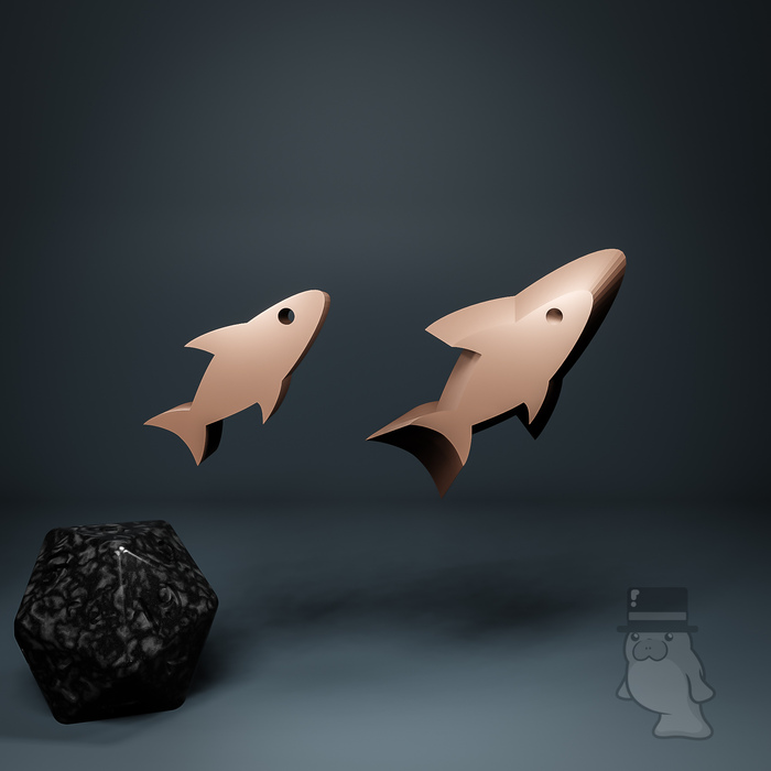 Board Games 019 Fish - Meeples and Tokens - Cryptogene :: Mini Manatee ...