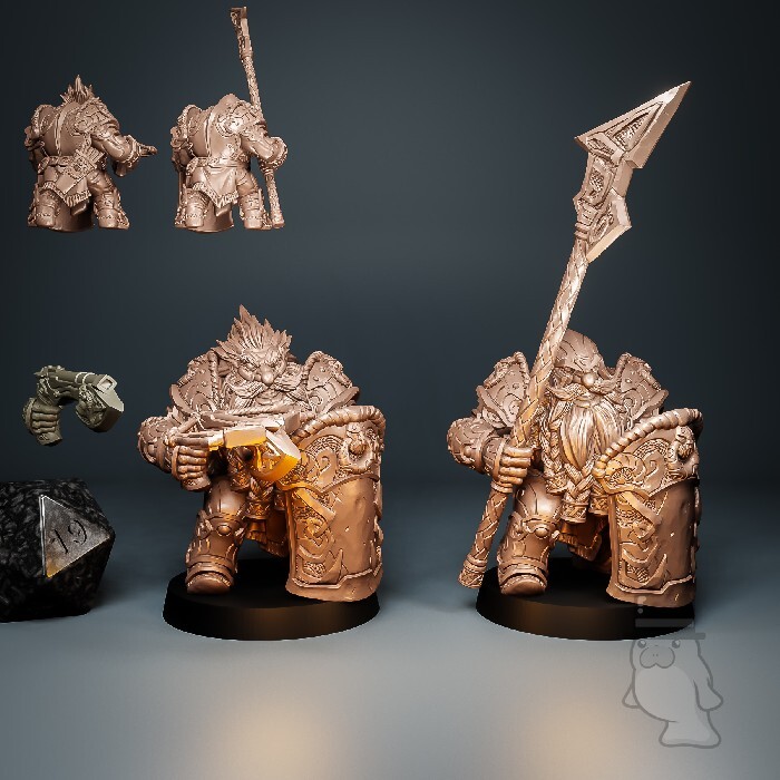 Dwarven Defender C - Defenders of Lok-Badar II - Artisan Guild :: Mini ...