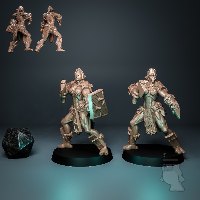 Forest Troll Female A - Forest Troll Warband - Imagine Minis :: Mini ...