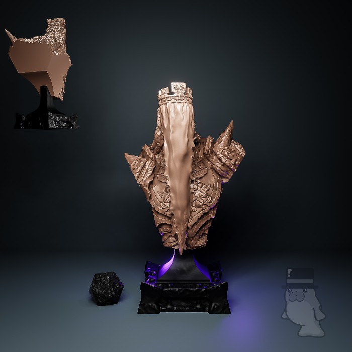 Faceless King Bust - Faceless King - Witchsong Miniatures :: Mini ...