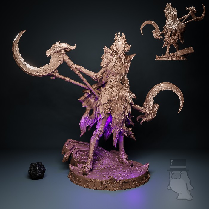 The Faceless Queen - Faceless King - Witchsong Miniatures :: Mini ...