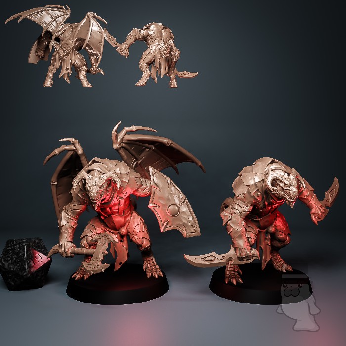 Draconian Shock Troop B - Draconian Scourge - Artisan Guild :: Mini ...