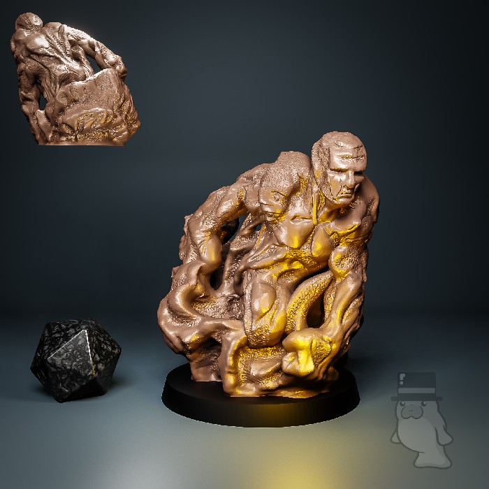 Sand Golem - Empire of Scorching Sands - EC3D Design :: Mini Manatee ...
