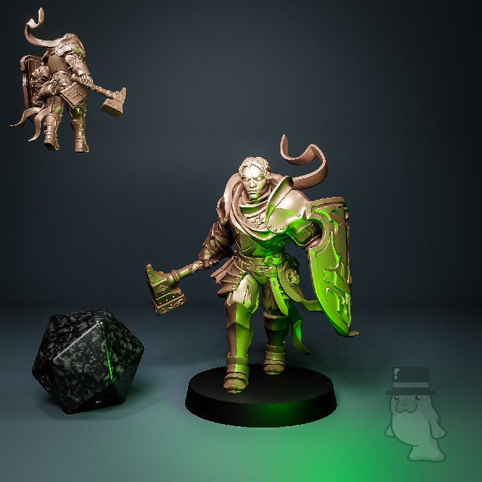 Alek Errant, Requiem Paladin - Temple of Arba - Artisan Guild :: Mini ...