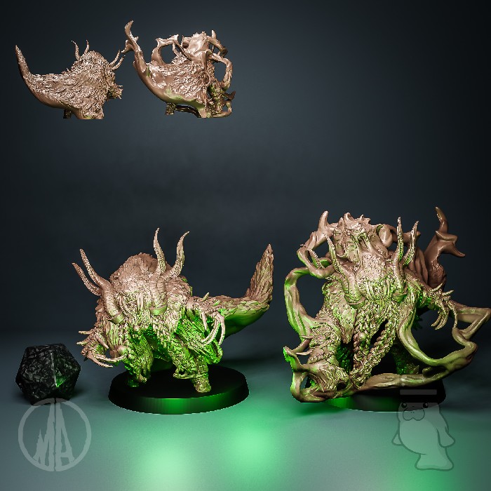Shapeshifters C/D - Whispering Forest - Monolith Arts :: Mini Manatee ...