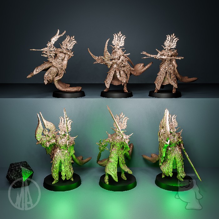 Wood Elf Female - Whispering Forest - Monolith Arts :: Mini Manatee New ...