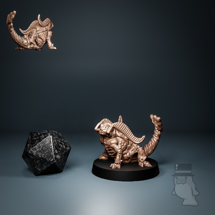 Rust Monster - Beasts and Baddies - EC3D Design :: Mini Manatee New Zealand