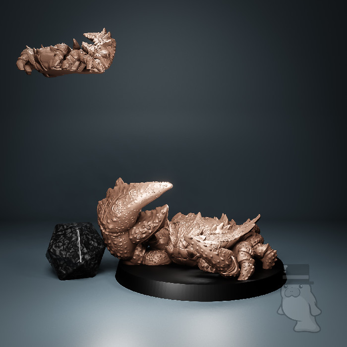 Dire Crab - Beasts and Baddies - EC3D Design :: Mini Manatee New Zealand