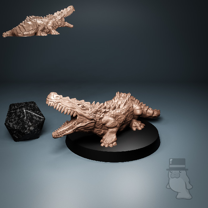 Crocodile - Beasts and Baddies - EC3D Design :: Mini Manatee New Zealand