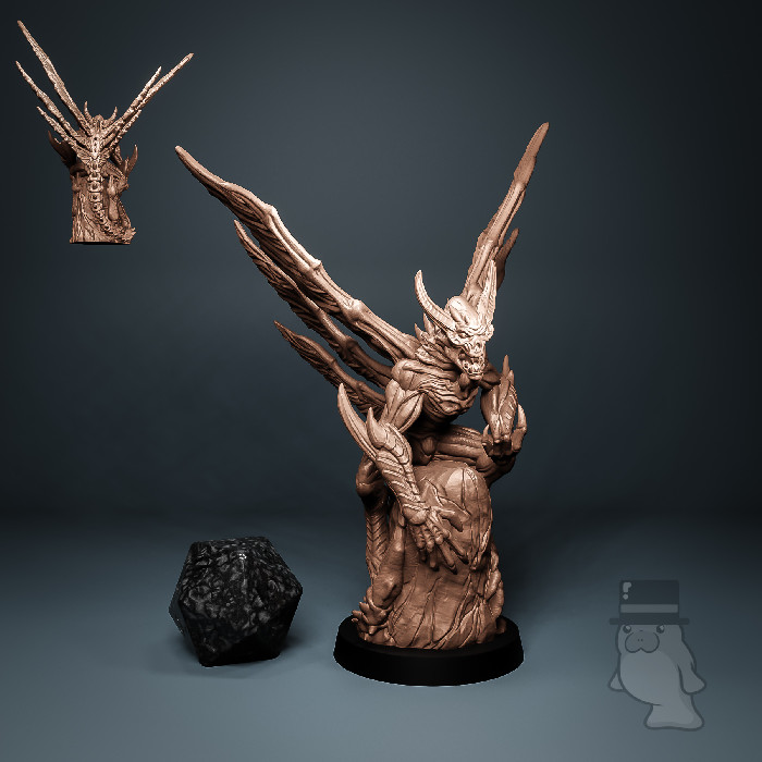 Bone Devil - Beasts and Baddies - EC3D Design :: Mini Manatee New Zealand