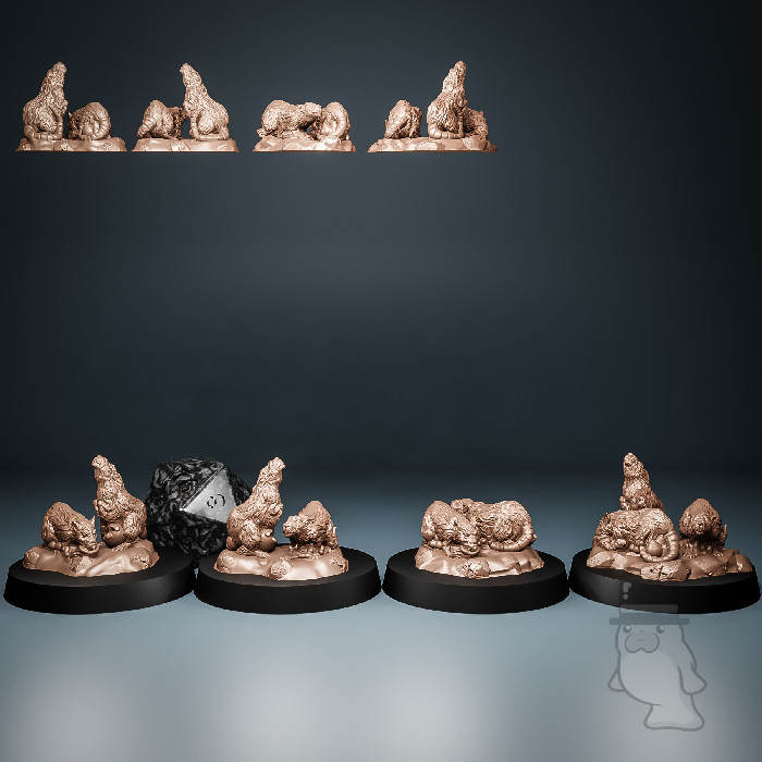 Rat Packs - Everyday Folk Vol II - EC3D Design :: Mini Manatee New Zealand