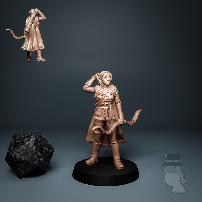 Female Firbolg - DnD Heroes: Rangers - Tytan Troll :: Mini Manatee New ...